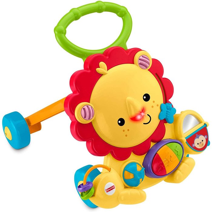 FISHER PRICE - LION PUSH WALKER - YELLOW 2 di Sewa Mainan Anak dan ...
